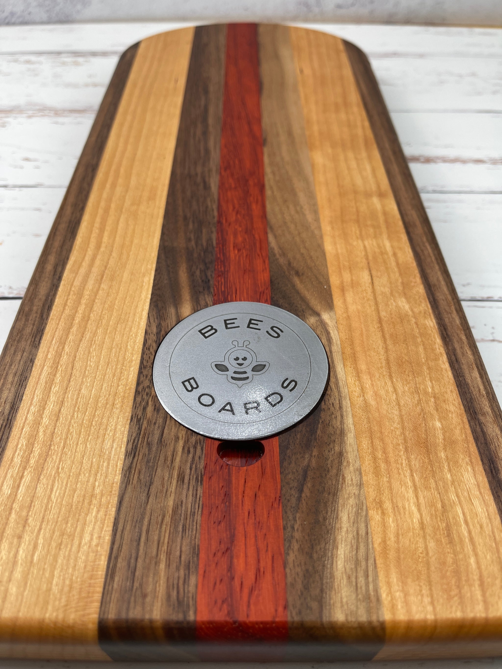 Custom Hardwood Cribbage Board - Designed to your specification – Bees ...